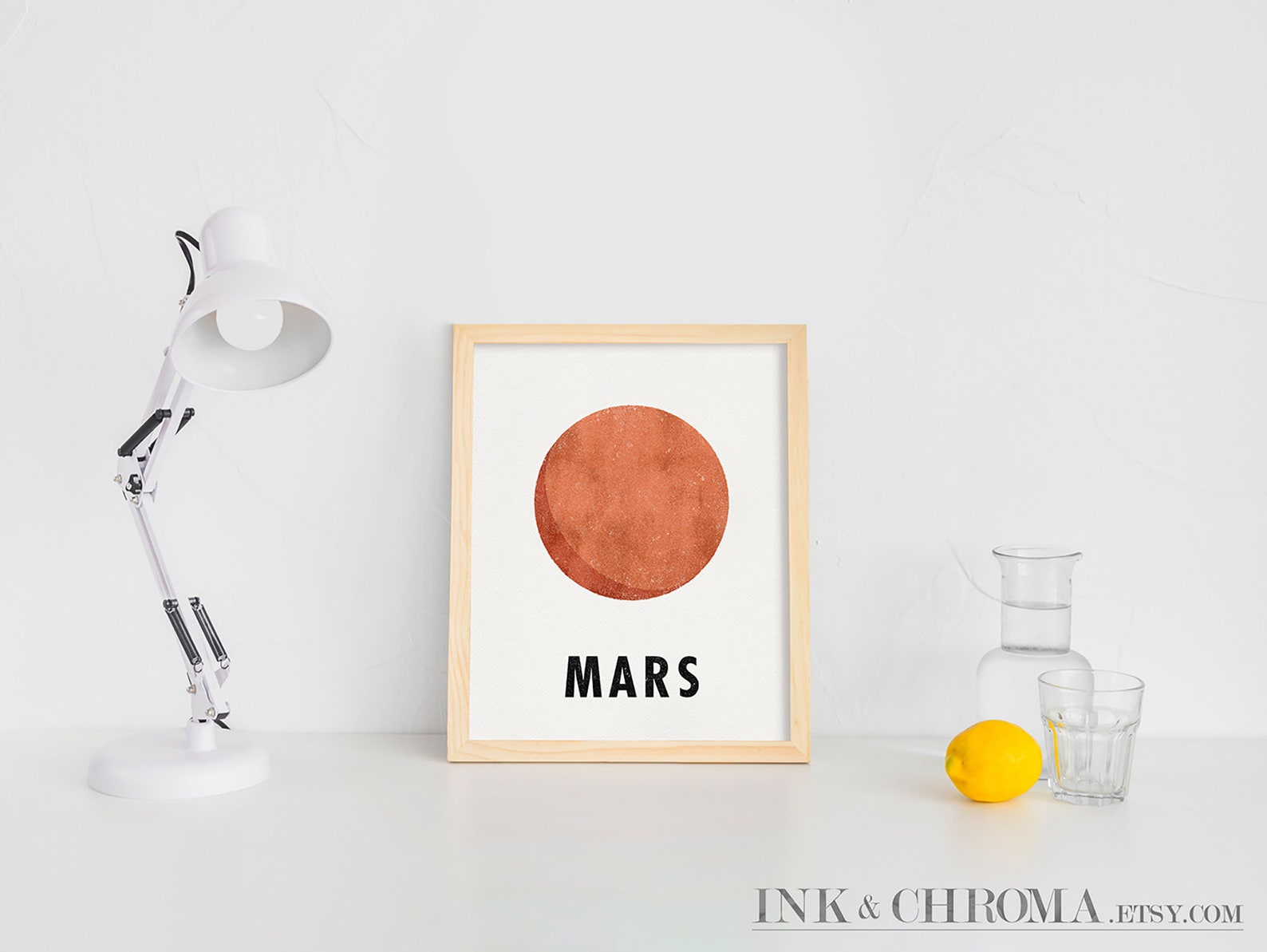 Mars Print Space Print Red Planet Space Poster Space - Etsy UK