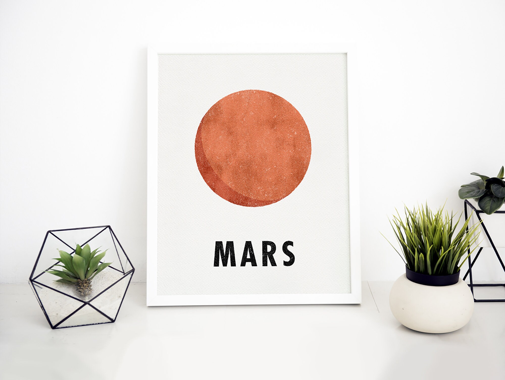 Mars Print Space Print Red Planet Space Poster Space - Etsy UK