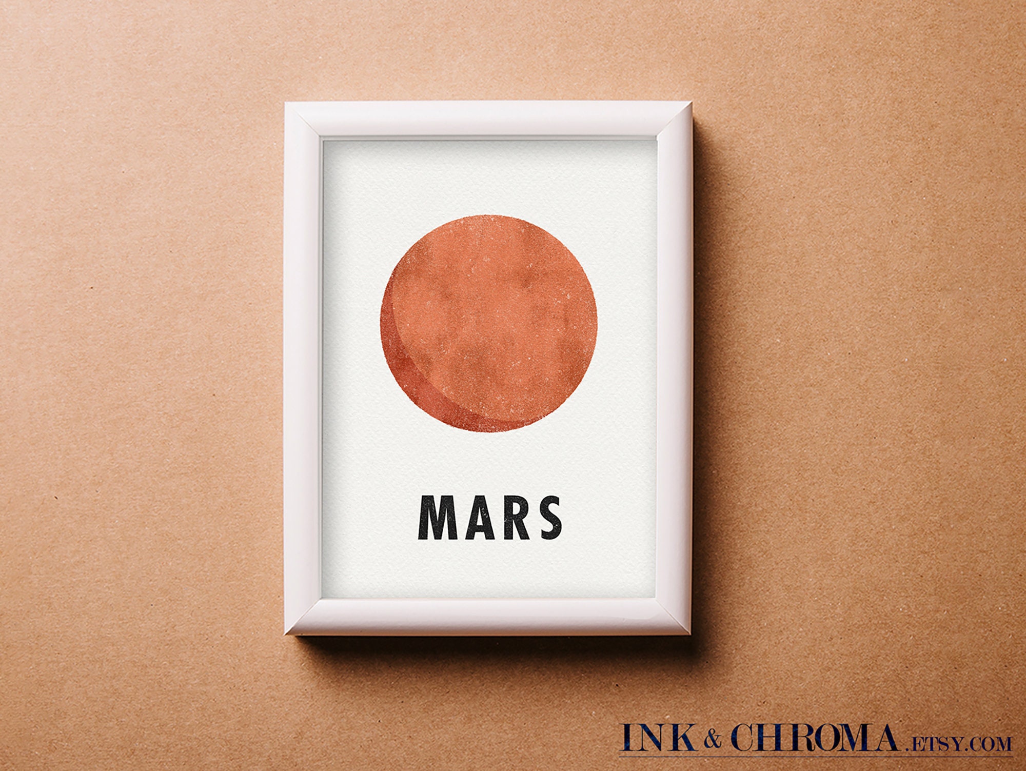 Mars Print Space Print Red Planet Space Poster Space - Etsy UK