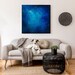 Original Acrylic Painting on Canvas "blue Ocean", Blue Abstract ...