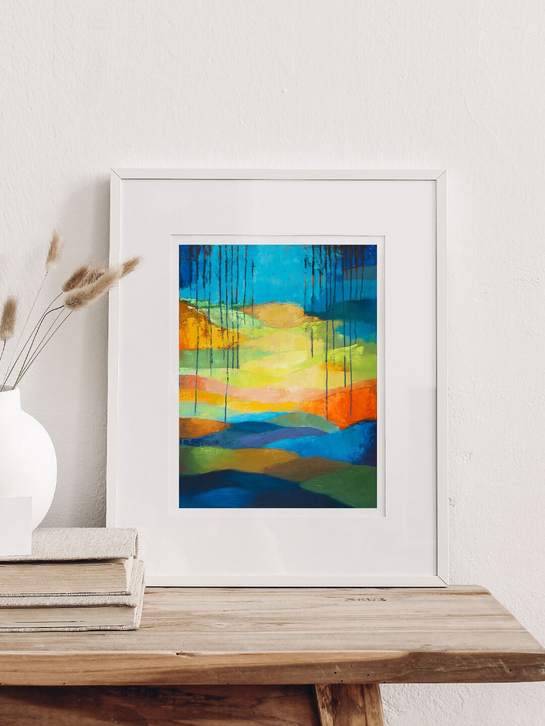 Giclée Fine Art Print “shiny Road”, Art Print, From Original Painting ...