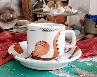 Octopus Tea Cup - Etsy