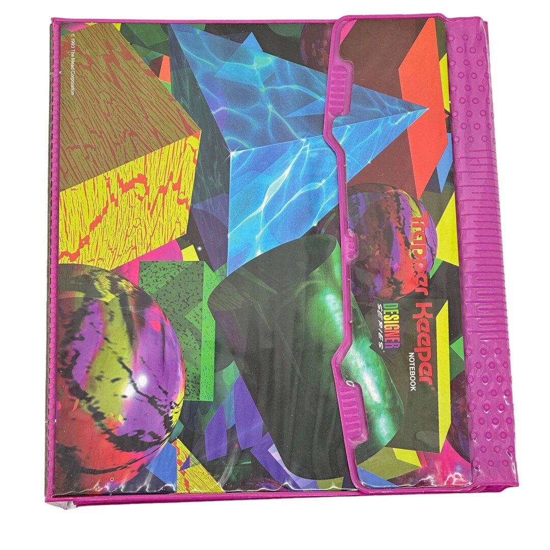 NEW Vintage 1993 Trapper Keeper Designer Series Geometric With - Etsy