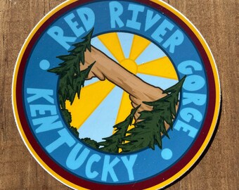 Red River Gorge Sticker - Etsy