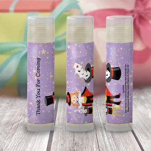 Magic Show Party Favors,magician's Party Favors, Personalized Lip Balm ...
