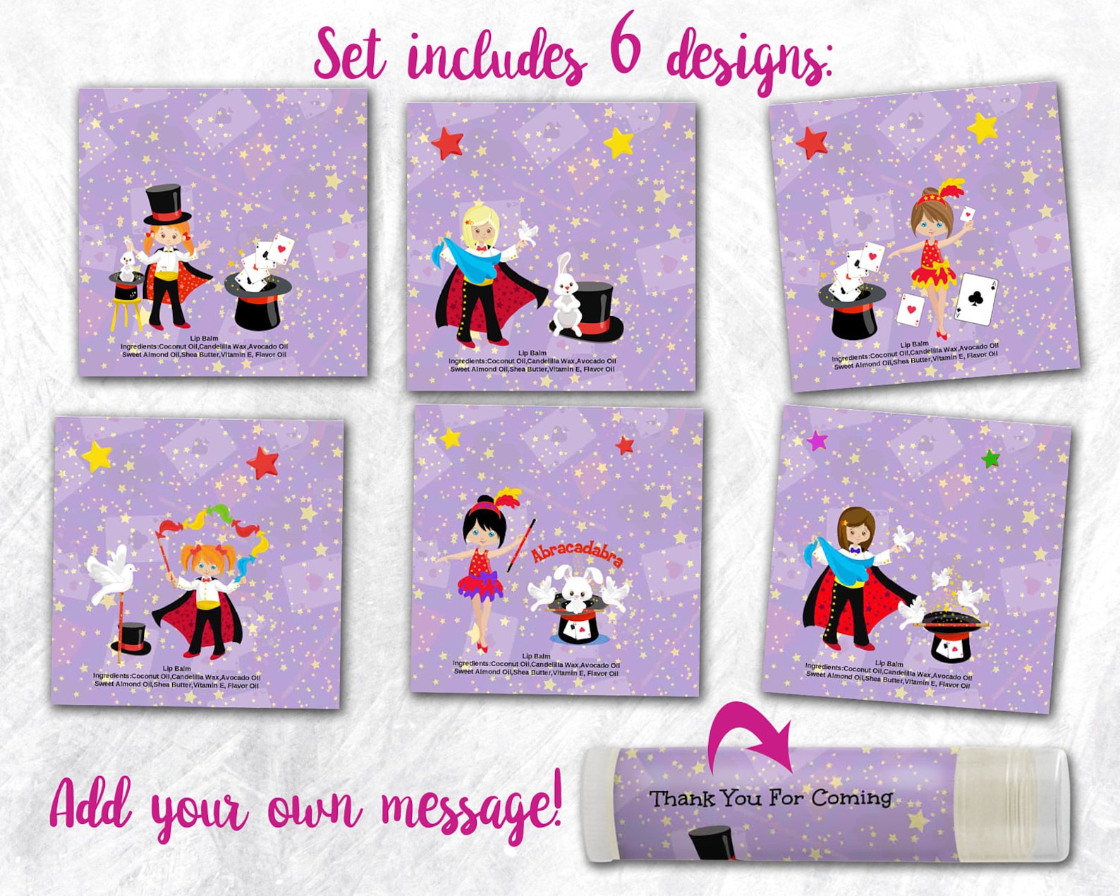 Magic Show Party Favorsmagician's Party Favors - Etsy