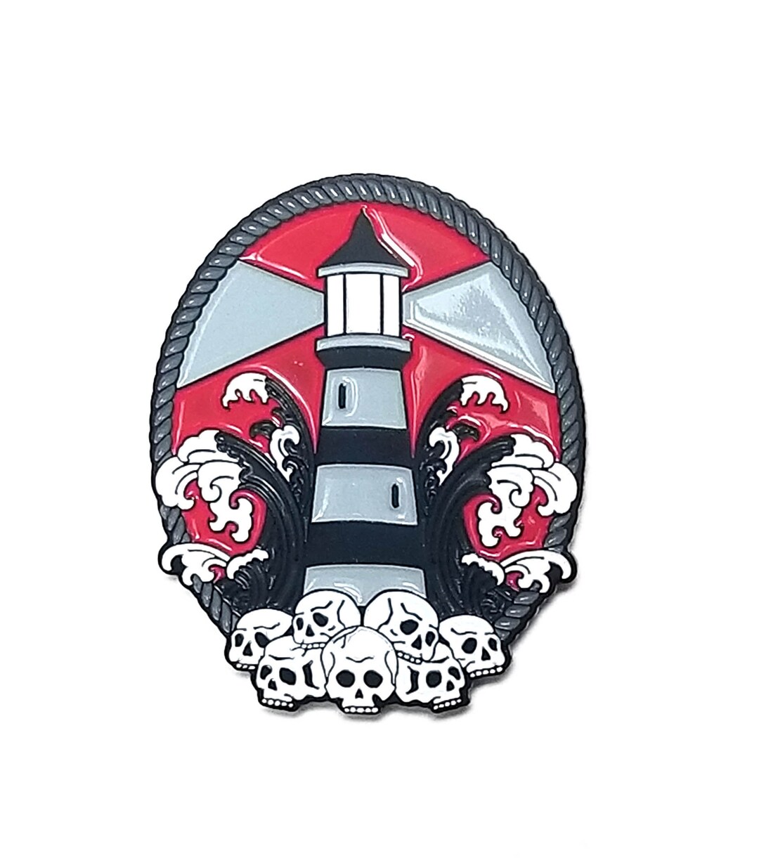 The Lighthouse Enamel Pin - Etsy