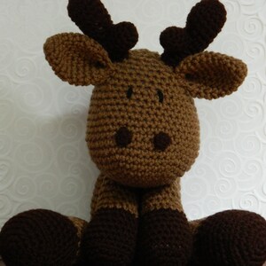 Crochet Amigurumi Moose Toy Stuffy Pattern PDF PATTERN ONLY | Etsy