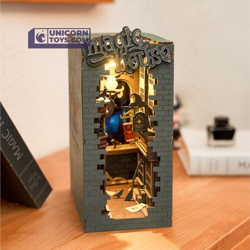 Book Nook/diorama Kit Train Station With Lights - Etsy