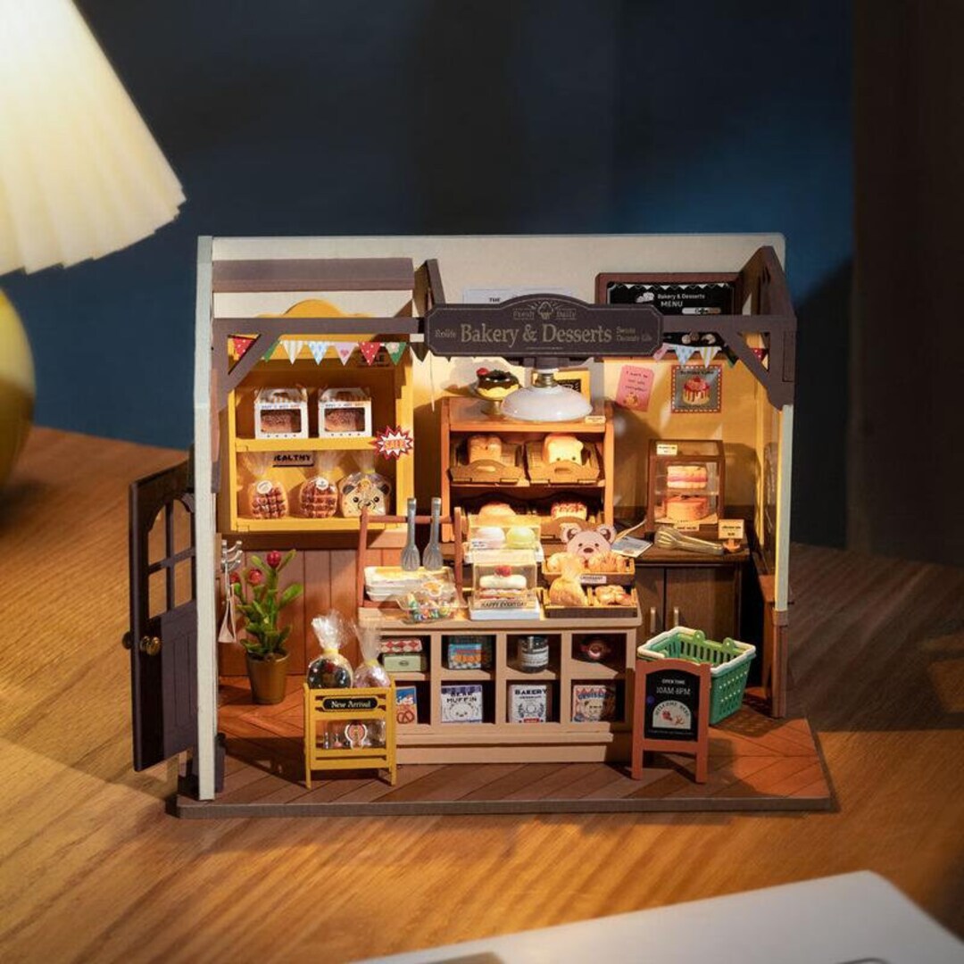Becka's Baking House Robotime DG161 DIY Dollhouse - Etsy Canada