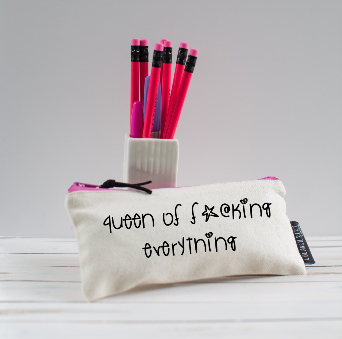 Queen of Fking Everything......the Perfect Gift Quality Zipper Pencil ...