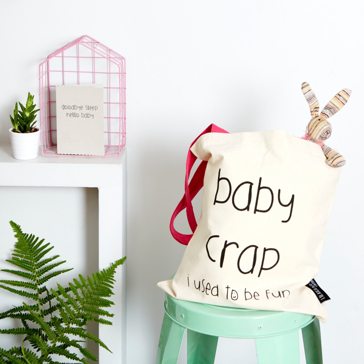 Baby Crap... I Used to Be Fun! the Perfect Gift! Quality Tote Bag, Hand ...