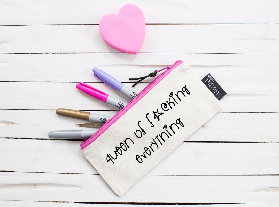 Queen of Fking Everything......the Perfect Gift Quality Zipper Pencil ...