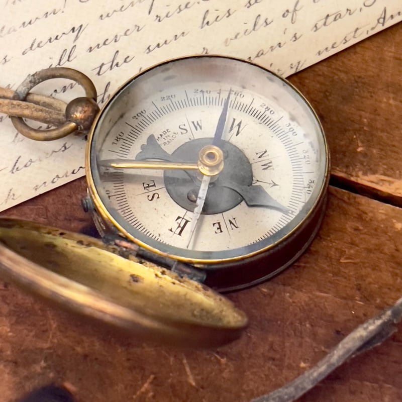 Antique Compass - Etsy