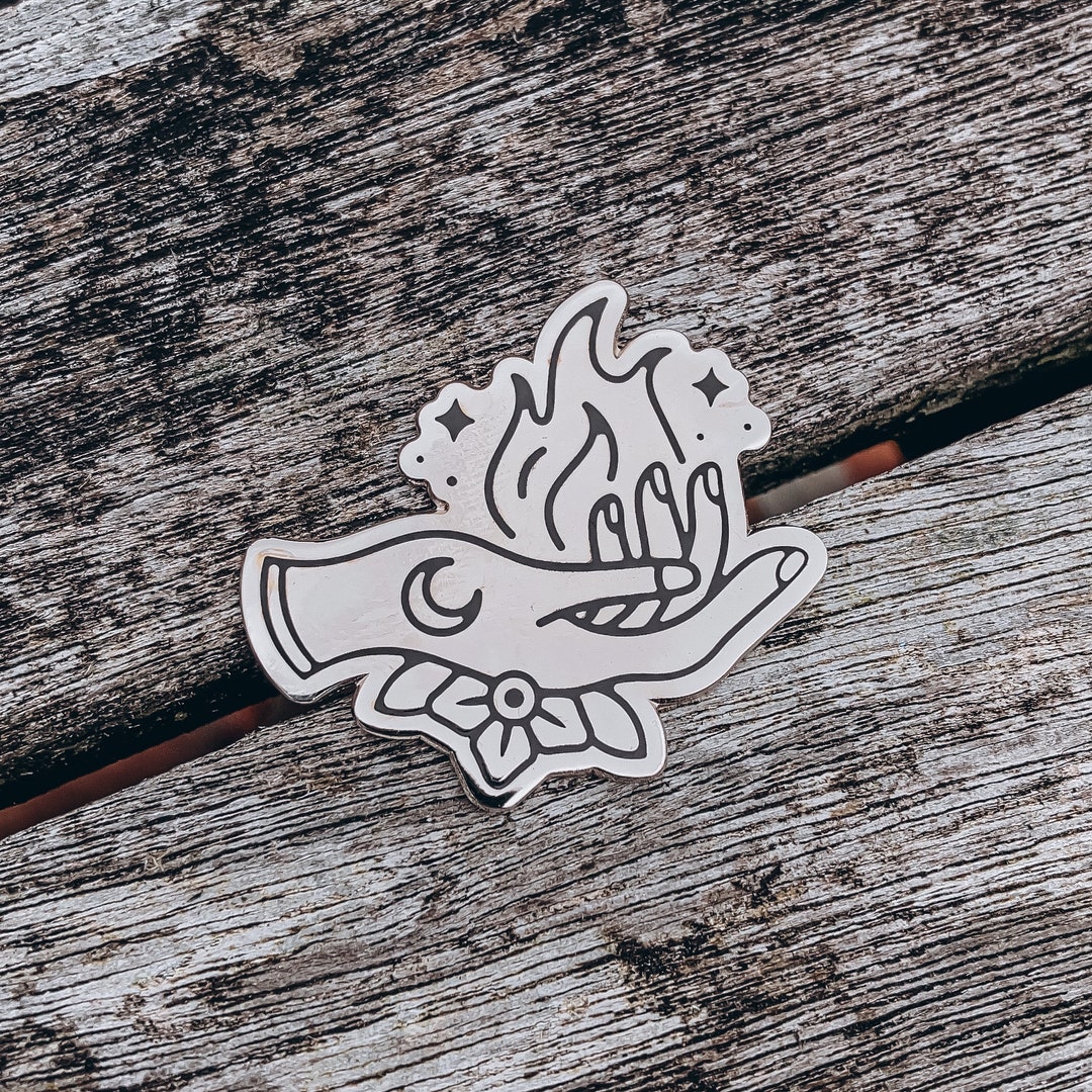 The Mage 35mm Hard Enamel Pin - Etsy