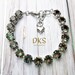 Crystal Twilight, Crystal ,8mm Bracelet, Bridal, Rainbow, Adjustable ...