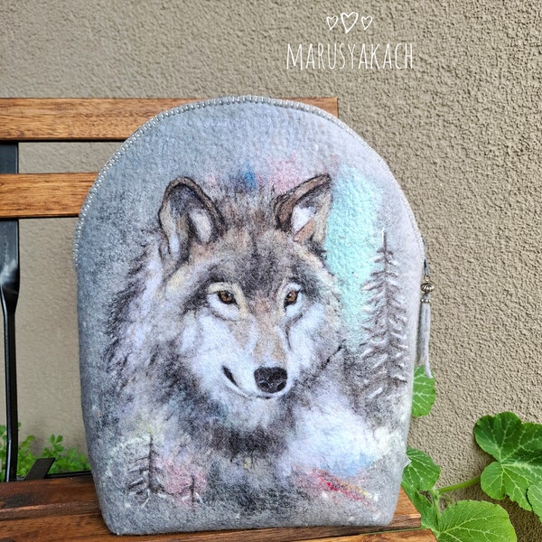 Wool Backpack - Etsy