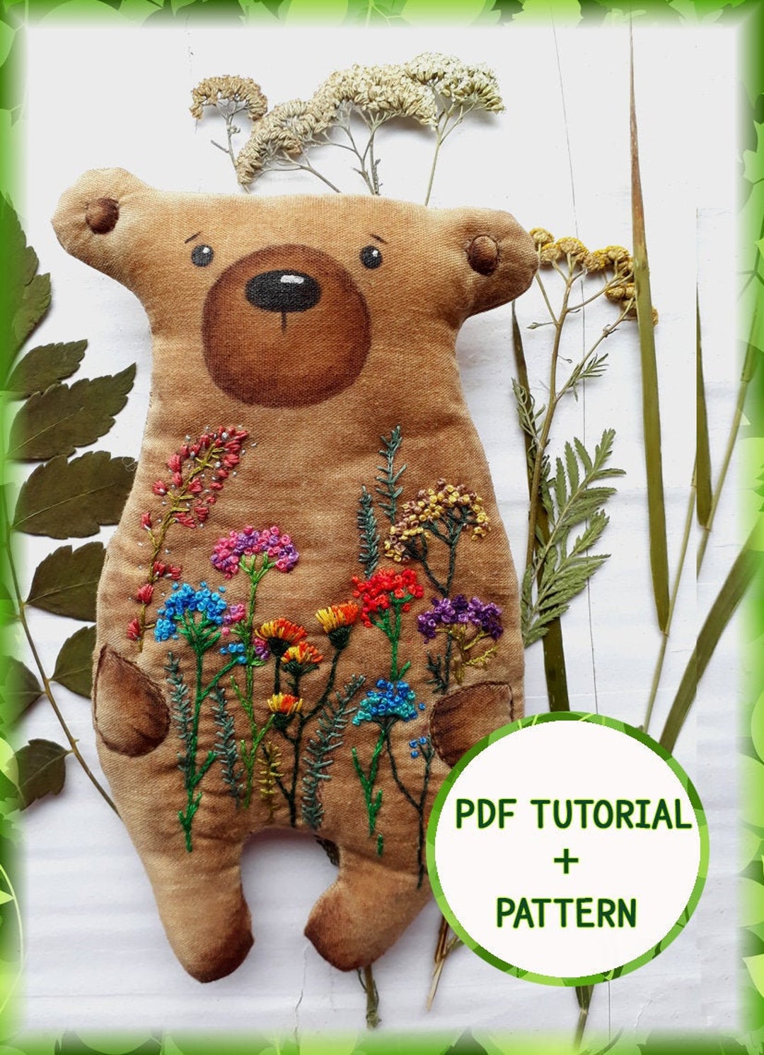 PDF Tutorial, DIY Bear, Photo Tutorial, E-pattern, Sewing Bear - Etsy