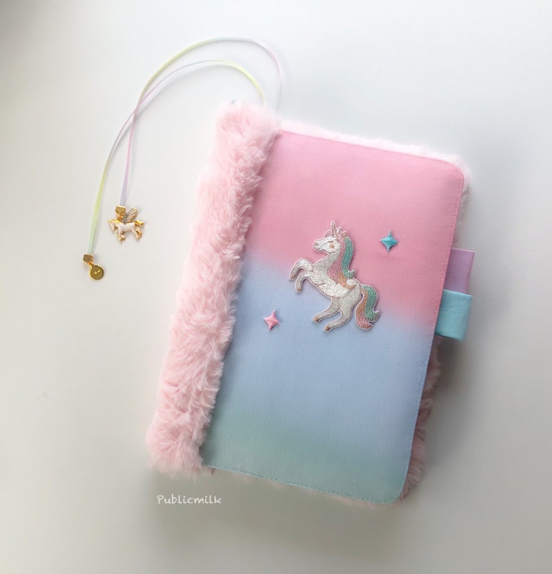 A5 Planner Cover Unicorn Cute Fabric Planner Cover A5 - Etsy