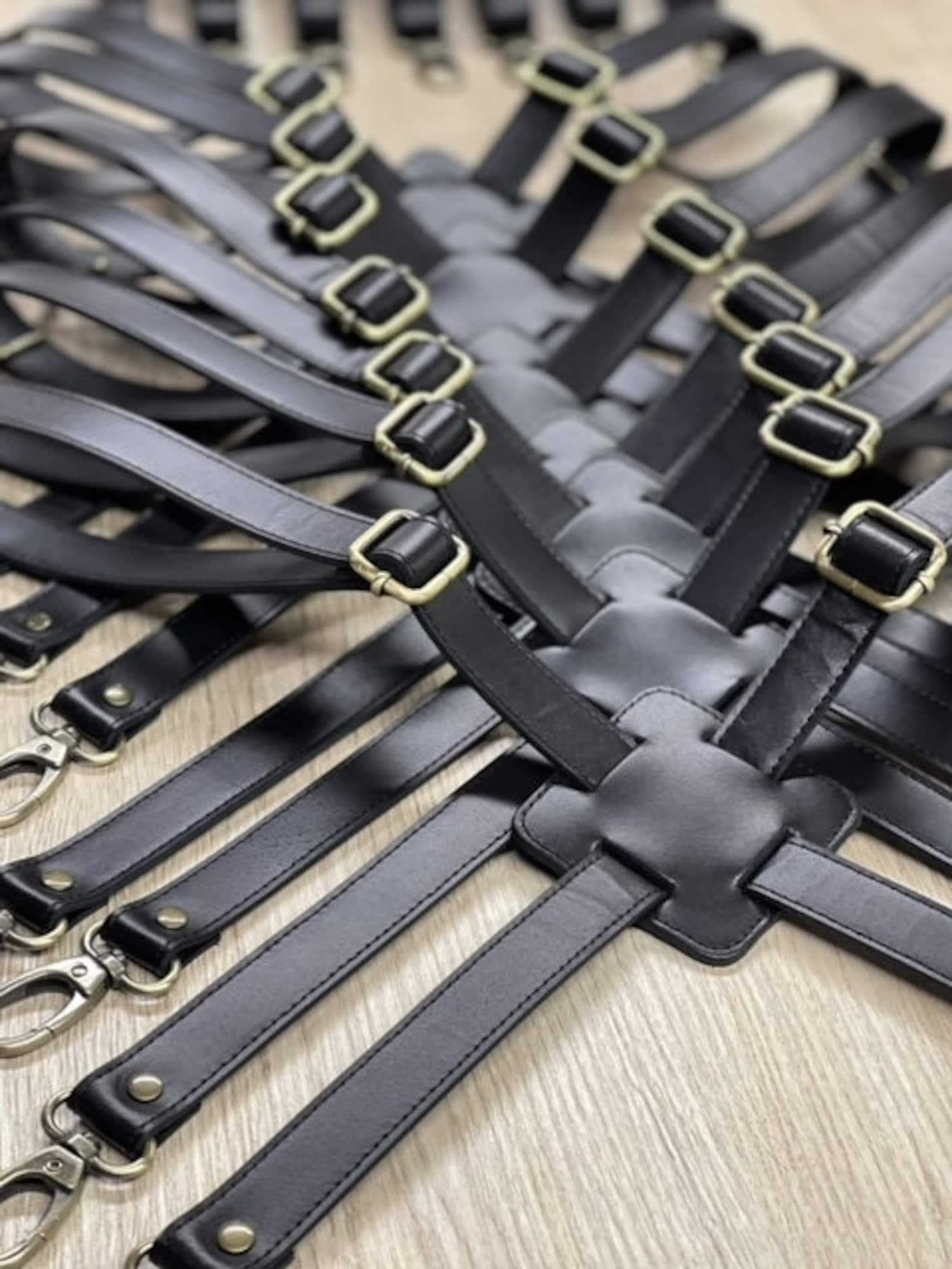 Crossback Apron Straps, Leather Cross Back Straps, Replacement Apron ...