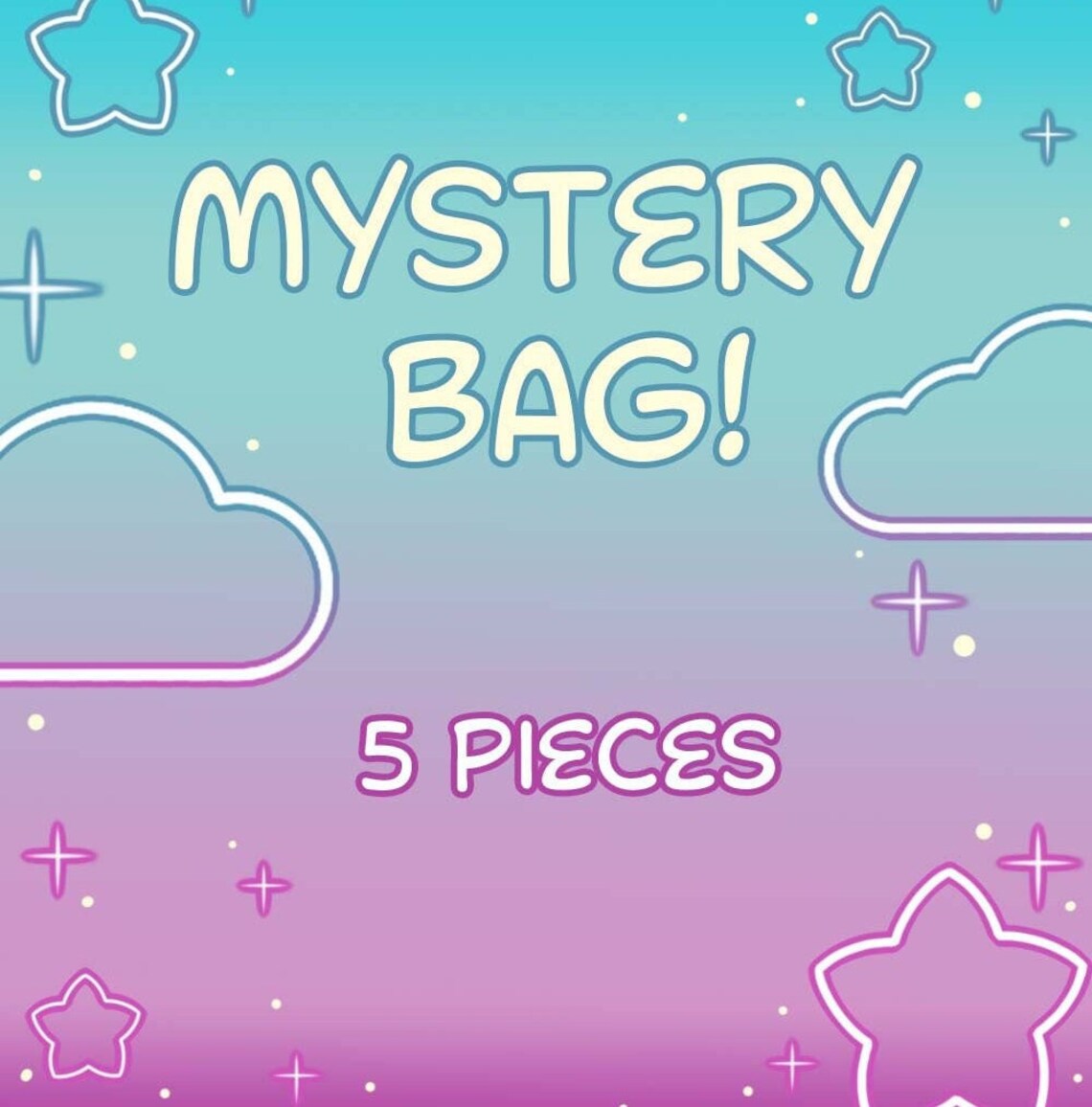 5 Piece Mystery Bag - Etsy