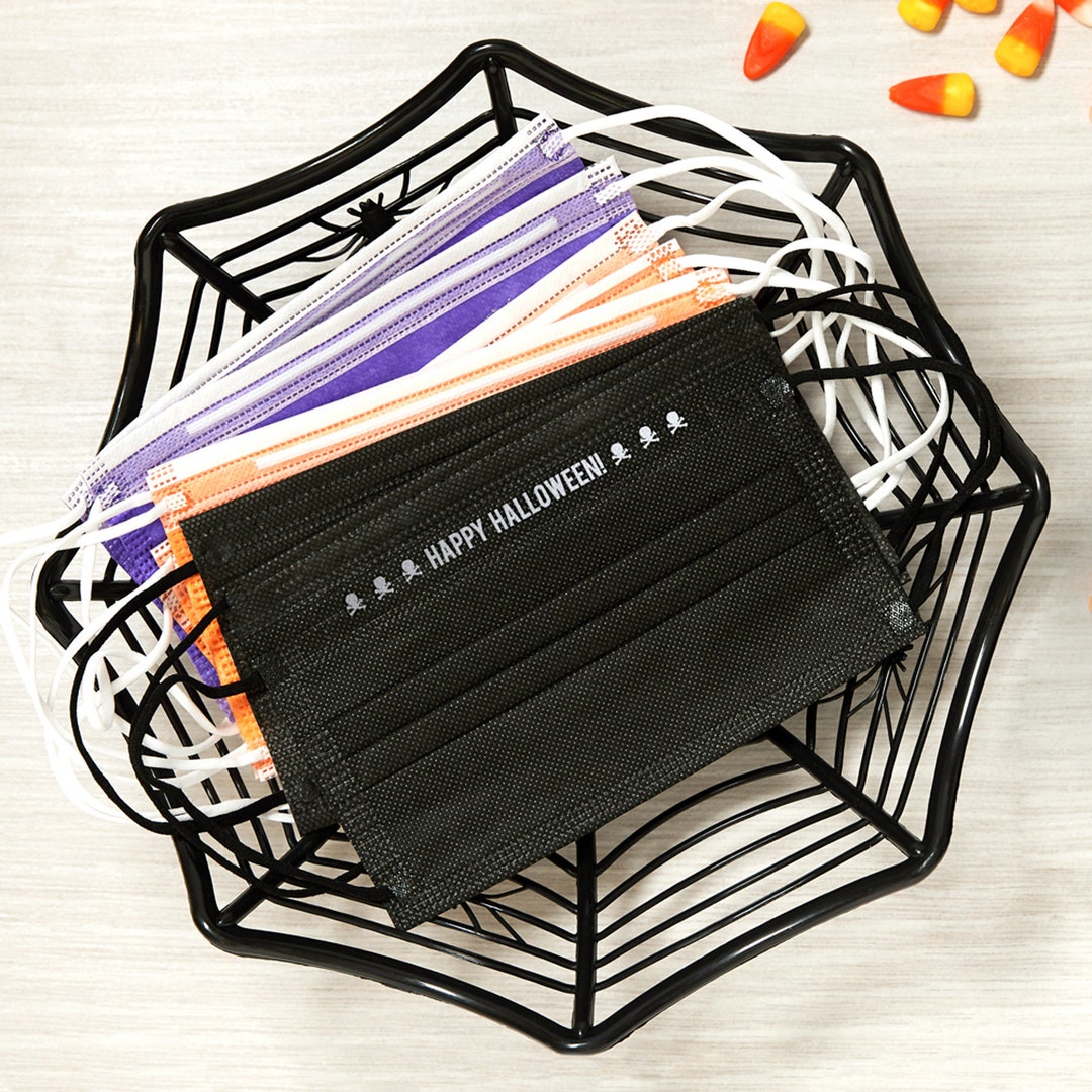 Personalized Face Masks Happy Halloween Face Masks - Etsy