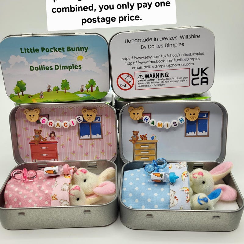 Little Animal in a Box - Etsy UK