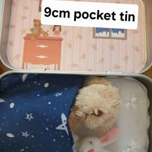 Teddy Bear Bedtime Buddy Tiny Worry Poem/anxiety Sleep Buddy Ted/sleep ...