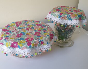 Beaded Food Covers - Etsy UK