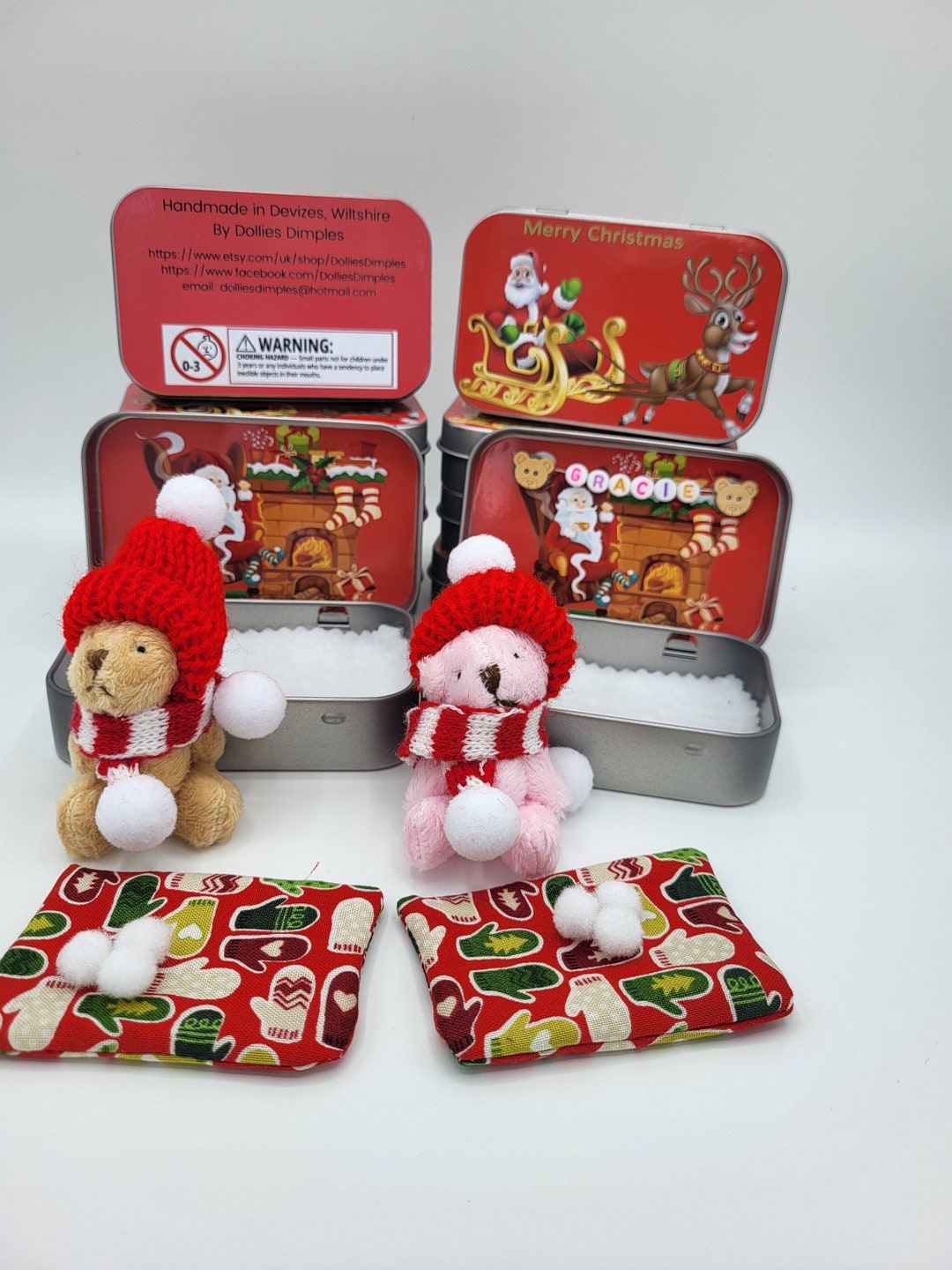 Small christmas stuffed animals store