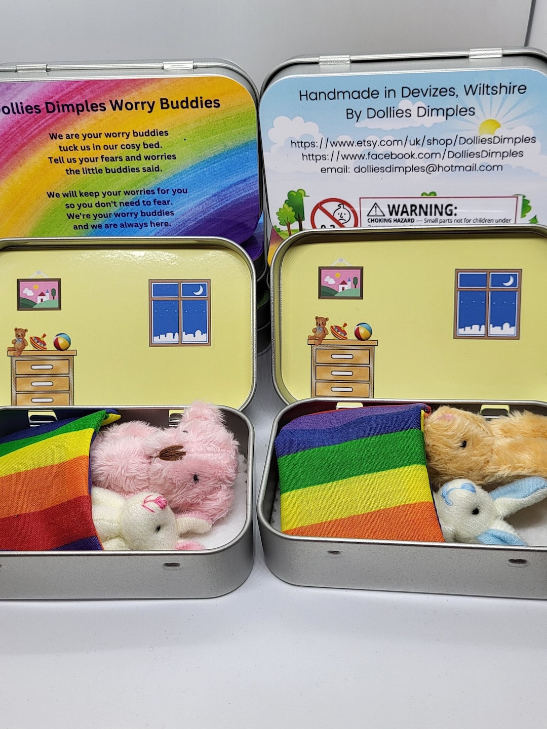 Worry Buddy Teddy Bear Buddies in Your Pocket/anxious Pocket Teddy ...