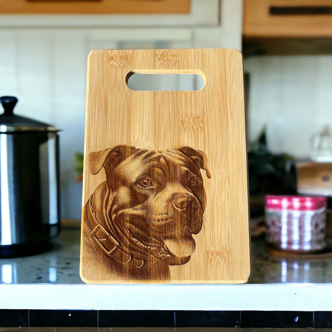 Pitbull Cutting Board Charcuterie Board FREE SHIPPING! Personalized ...