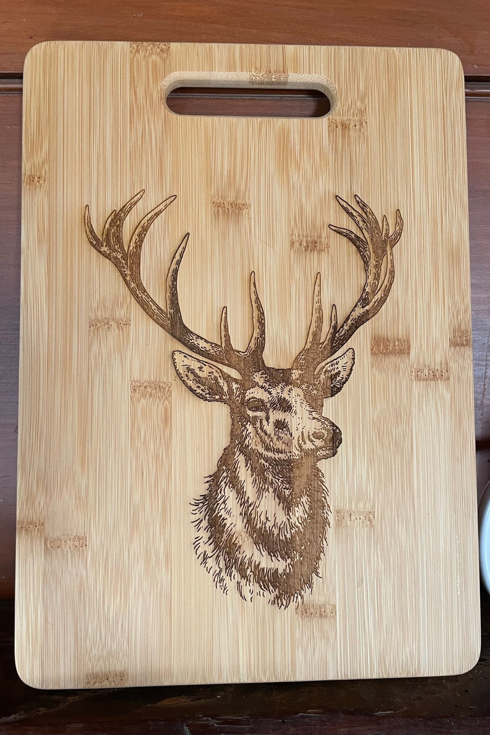 Stag Buck Deer Engraved Cutting Board! - Etsy