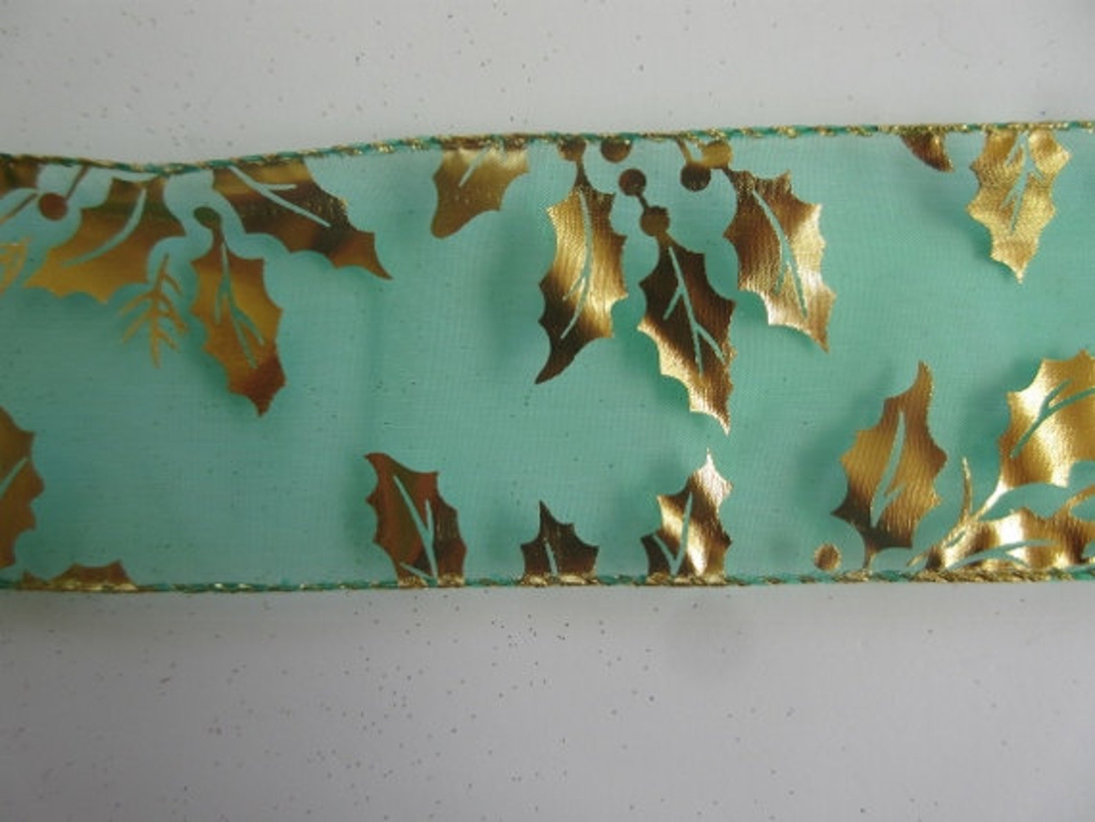 Christmas Wired Ribbon 2 1/2 Inch Wide Holiday Ribbon - Etsy