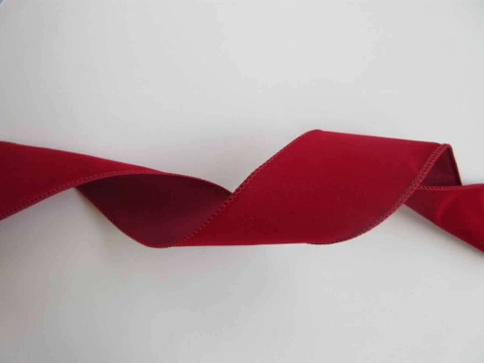 Red Velvet Ribbon Wired 2 1/2 Inch Wide Christmas Ribbon - Etsy