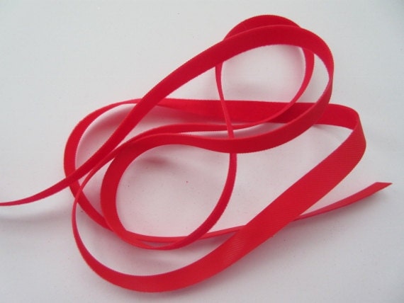 Red Velvet Ribbon 3/8 Inch Wide Christmas Ribbon Holiday - Etsy
