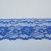 Royal Blue Lace Trim Ribbon 4 Inch Wide Blue DIY Wedding Lace ...