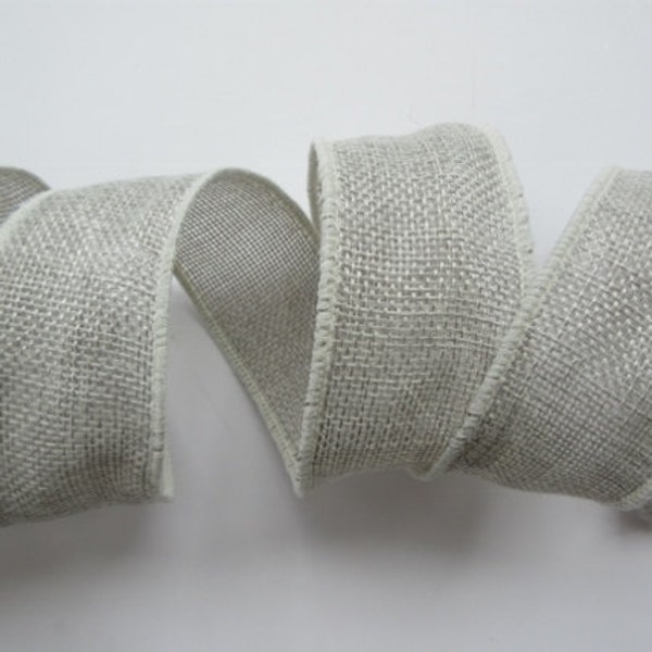 Gray Burlap Wreath - Etsy