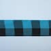 Blue Plaid Ribbon Woven Blue and Black Plaid Ribbon Wired 1 1/2 Inch ...