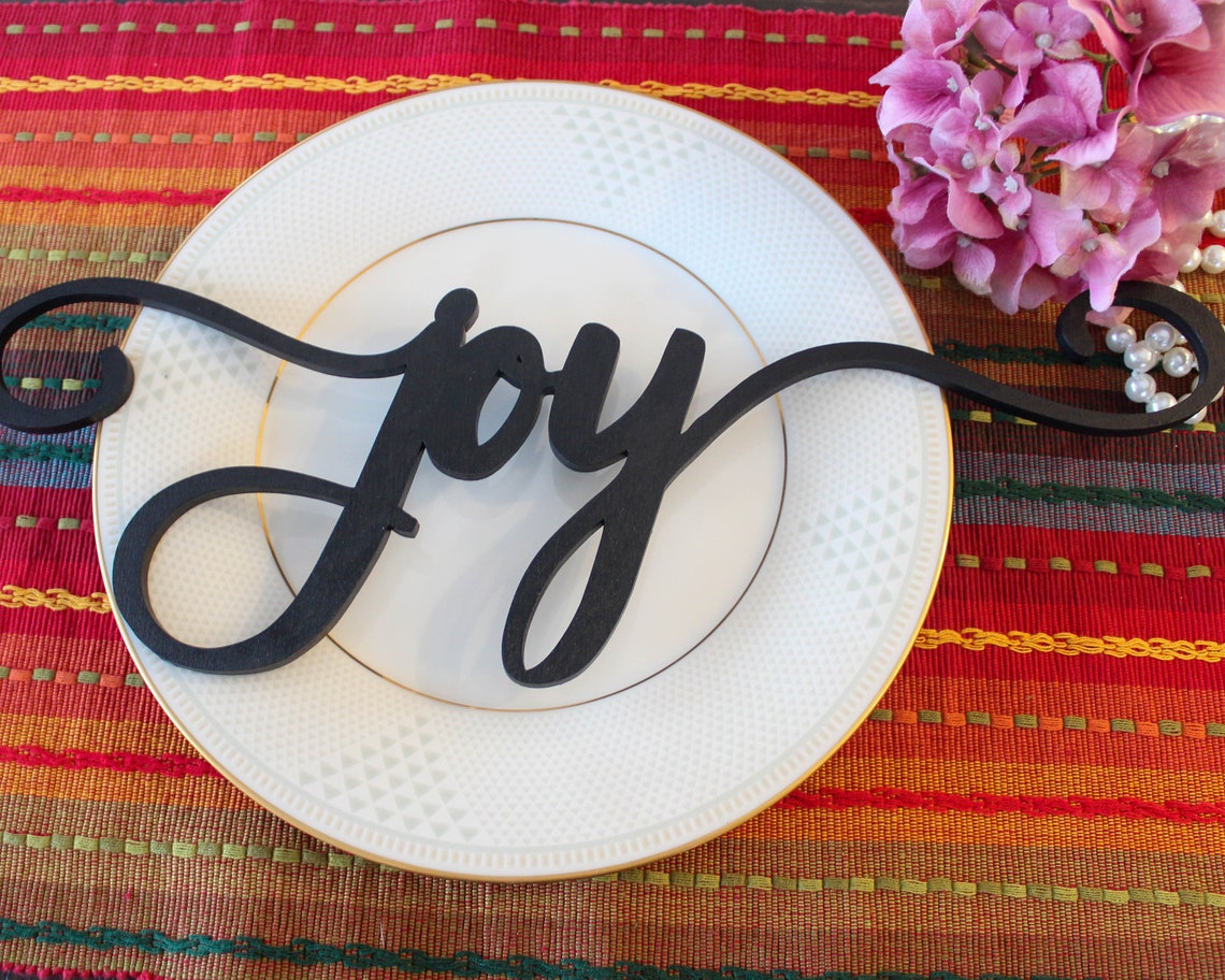 Thanksgiving Table Setting Reusable Place Cards 3D Festive - Etsy Canada