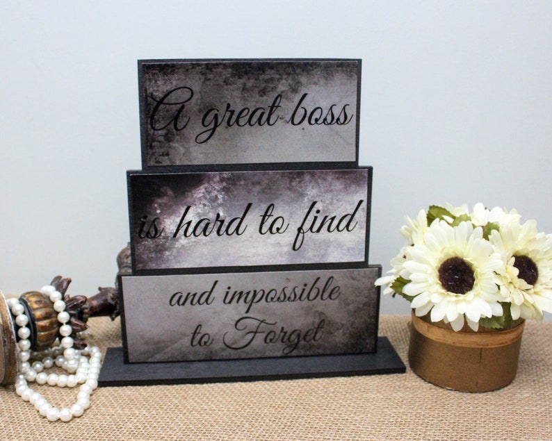 Gift for Boss Boss Leaving Gift A Great Boss is Hard to Find | Etsy