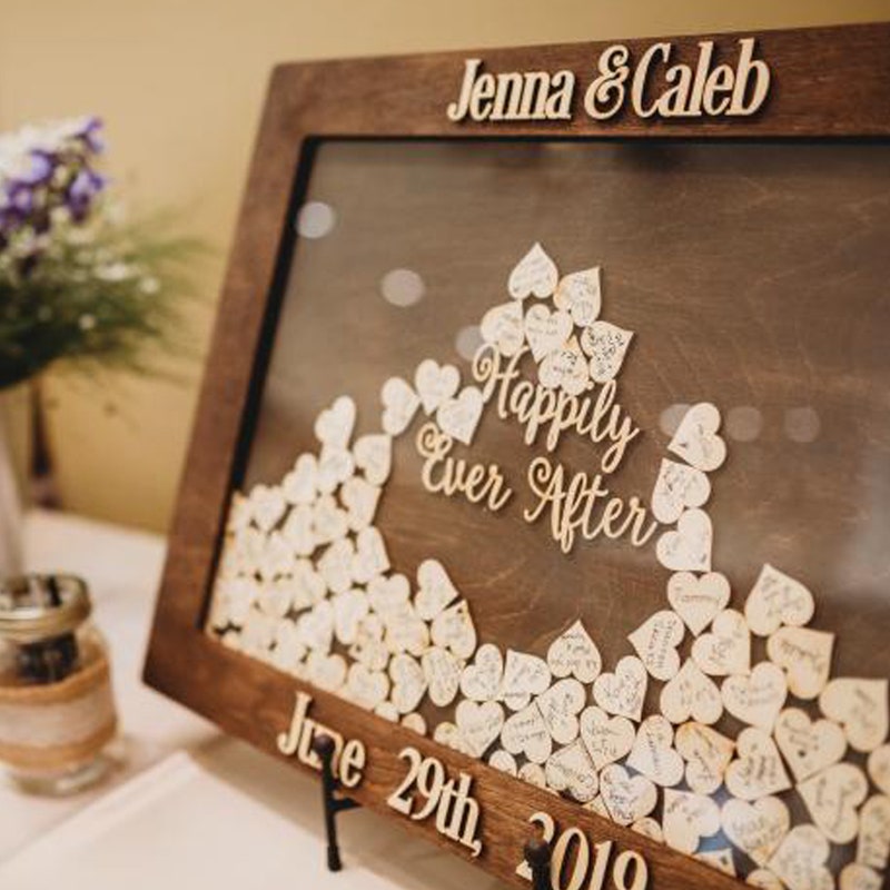 Shadow Box Guestbook - Etsy