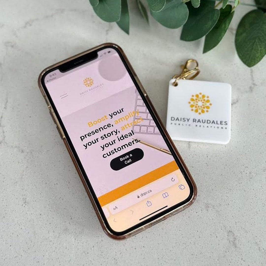 Smart NFC Keychain, QR Code Keychain, Digital Business Card, Corporate ...