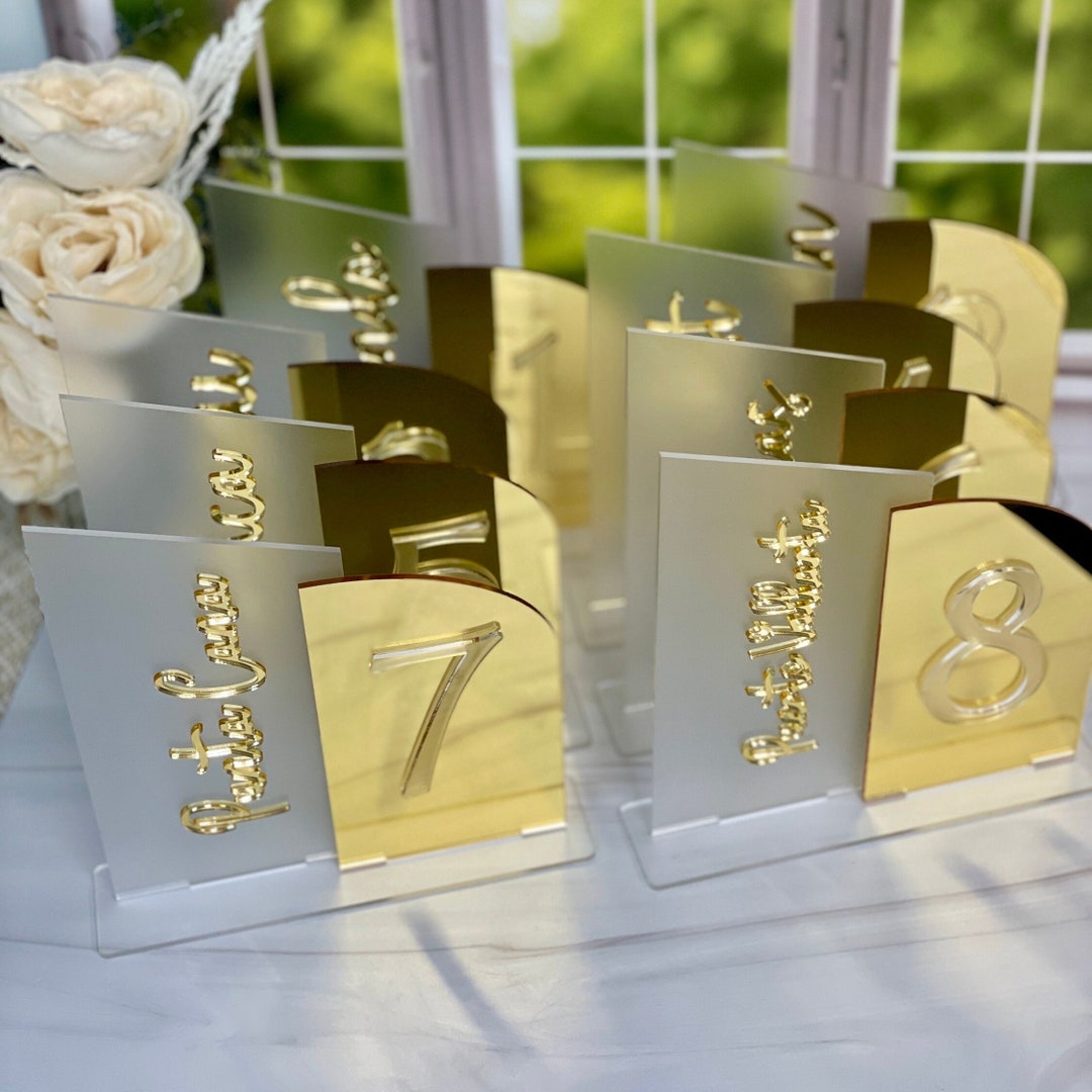 Travel Theme Wedding Table Numbers, Destination Wedding Tablescape ...