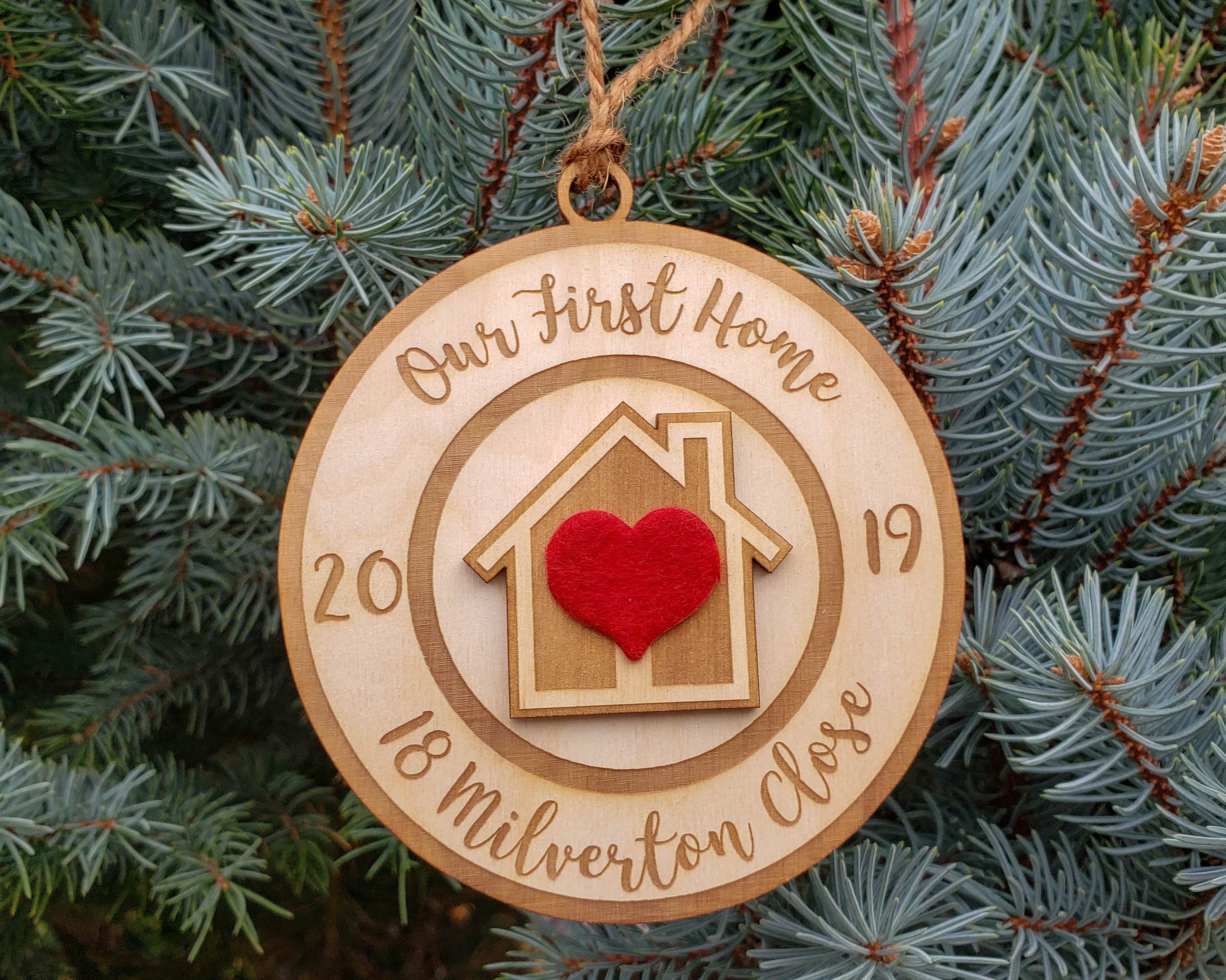 Our First Home Christmas Ornament Our New Home Christmas | Etsy