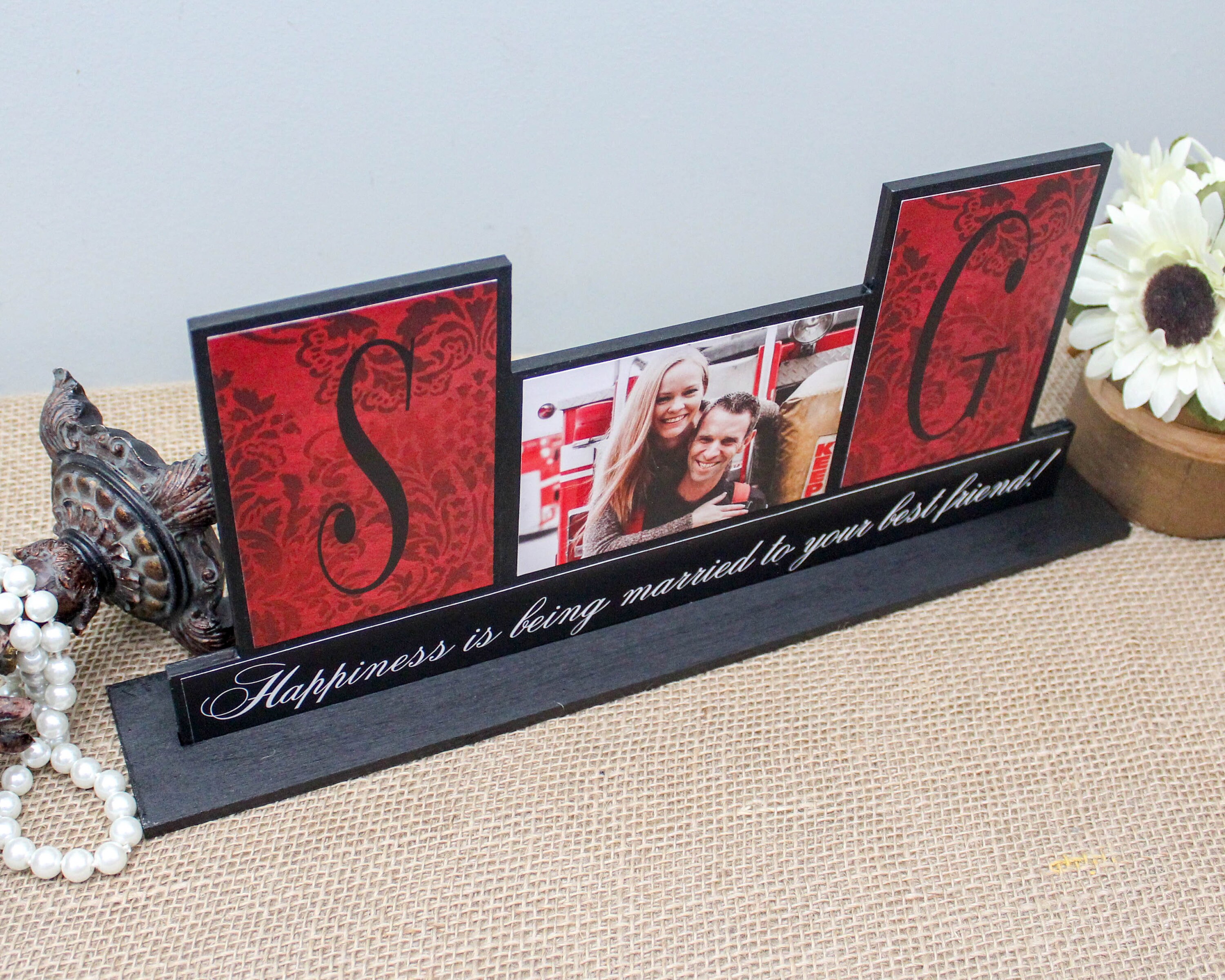 Personalized Wedding T Same Sex Couple Anniversary T Etsy 