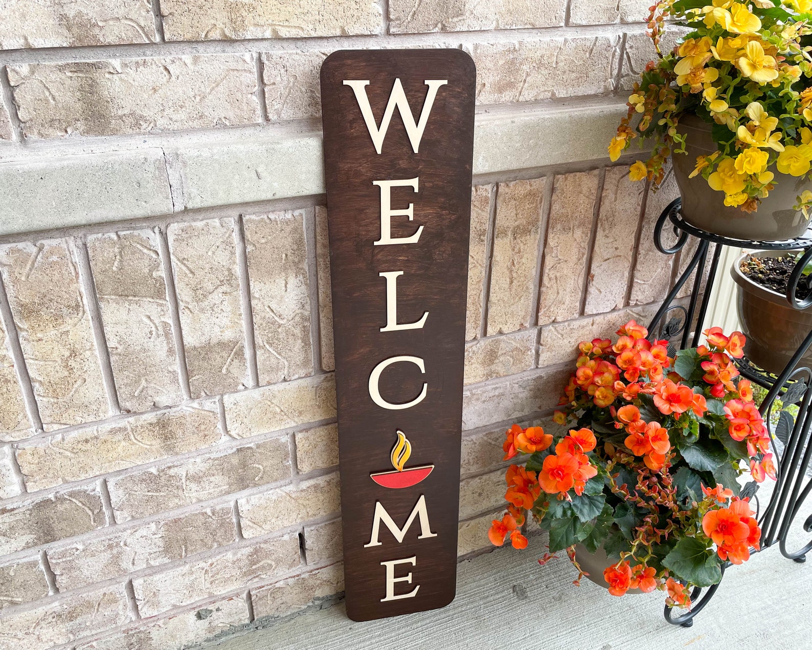 Indian Welcome Sign Diwali Gifts Indian Desi Home Decor - Etsy Canada
