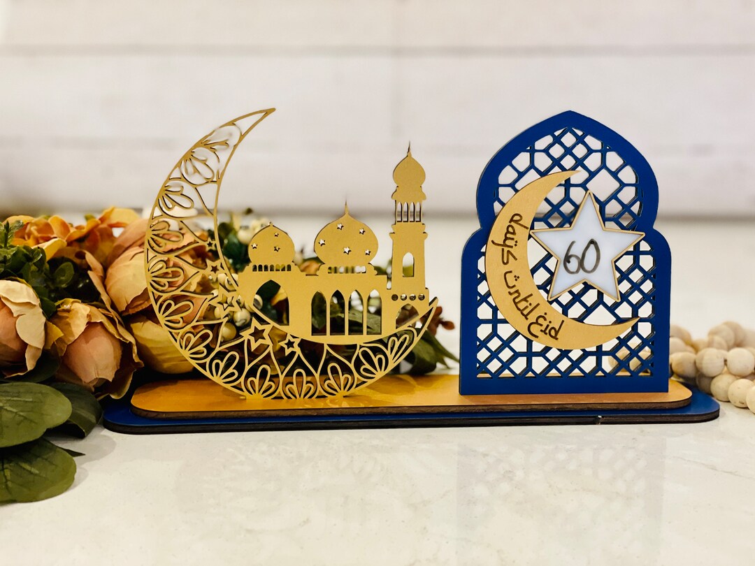 Countdown to Eid Days Until Eid Countdown Dry Erase Sign - Etsy