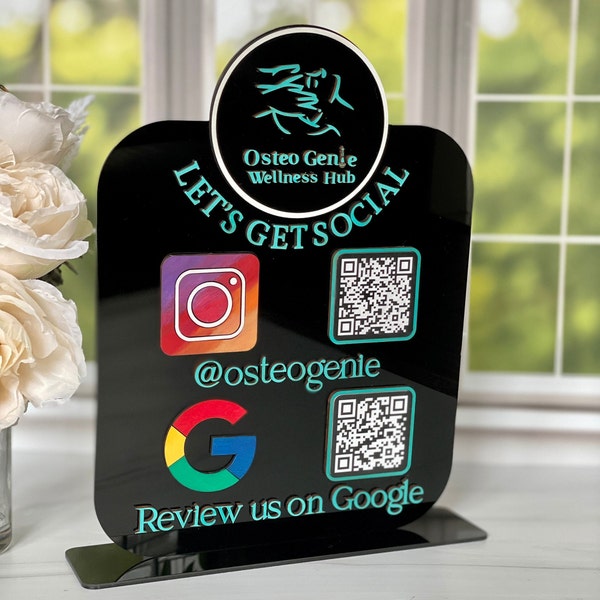 Multi Qr Code Display - Etsy