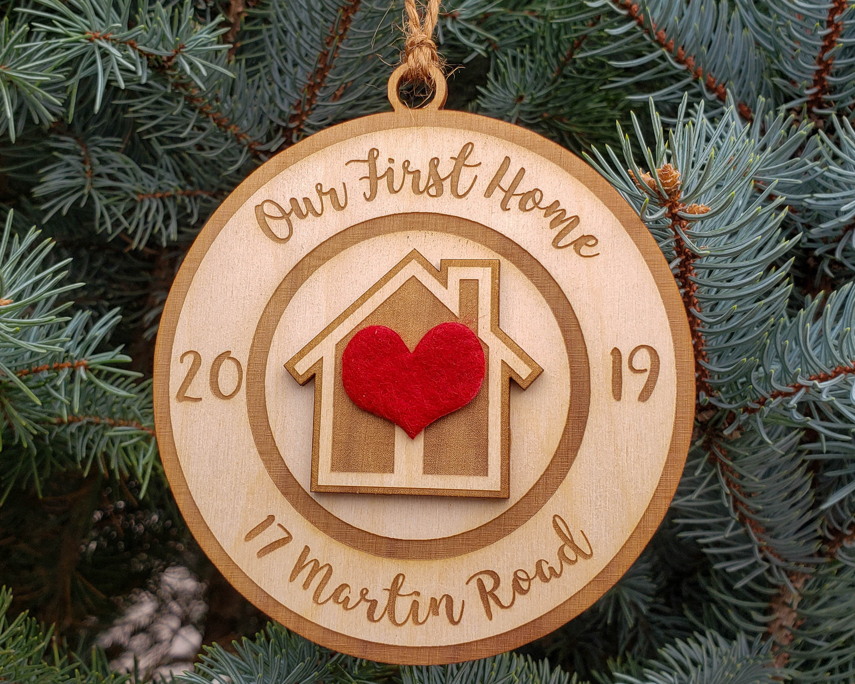 Our First Home Christmas Ornament Our New Home Christmas | Etsy